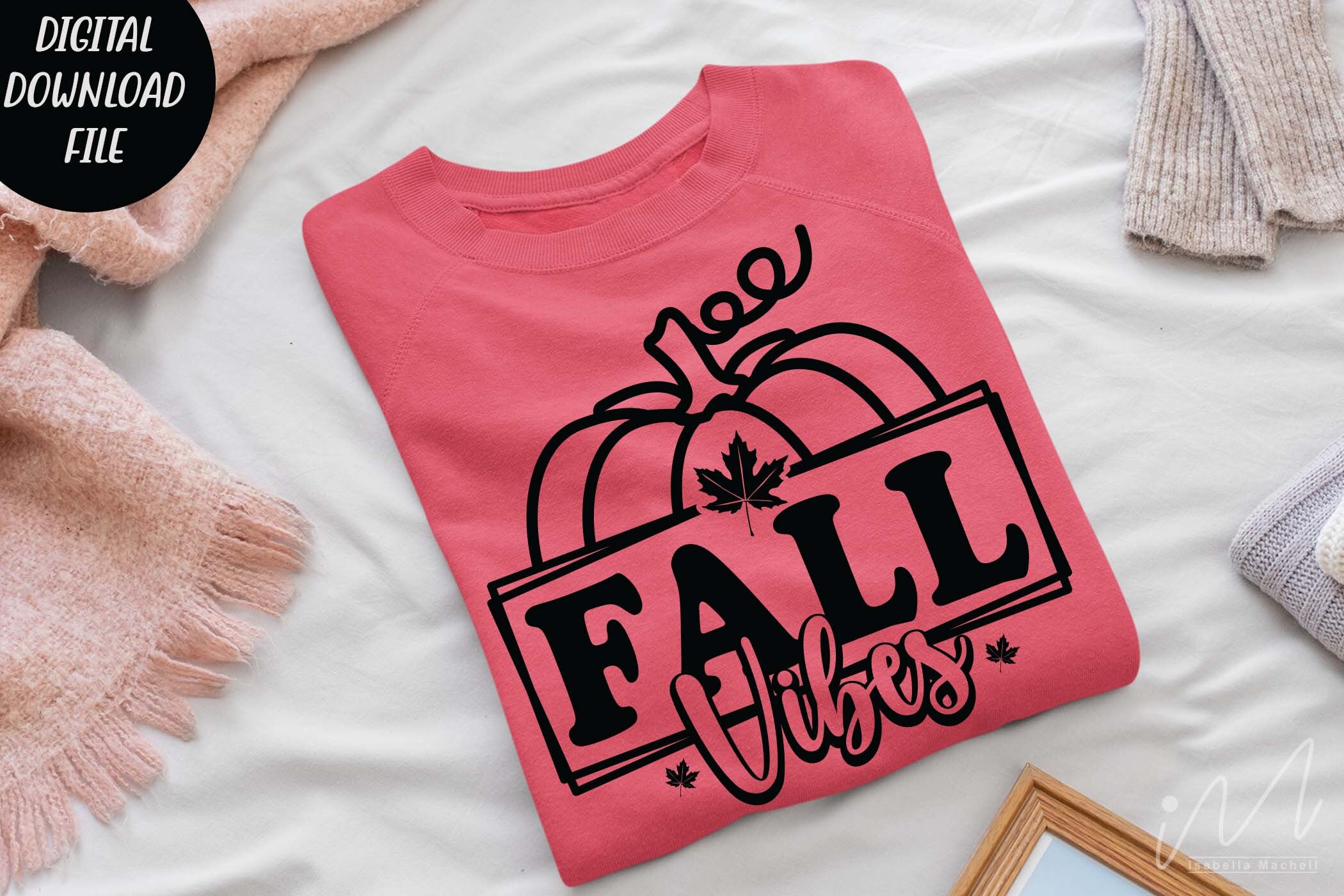 Fall Vibes Svg Fall T Shirt Svg Pumpkin Svg Happy Fall Day - Etsy