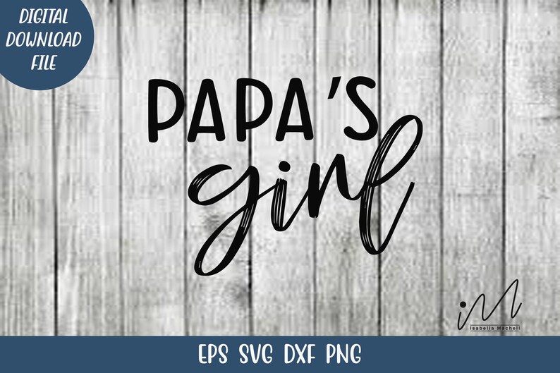 Papa and Papa's Girl Svg - Papa T Shirt - Papa's Girl T Shirt - Father ...