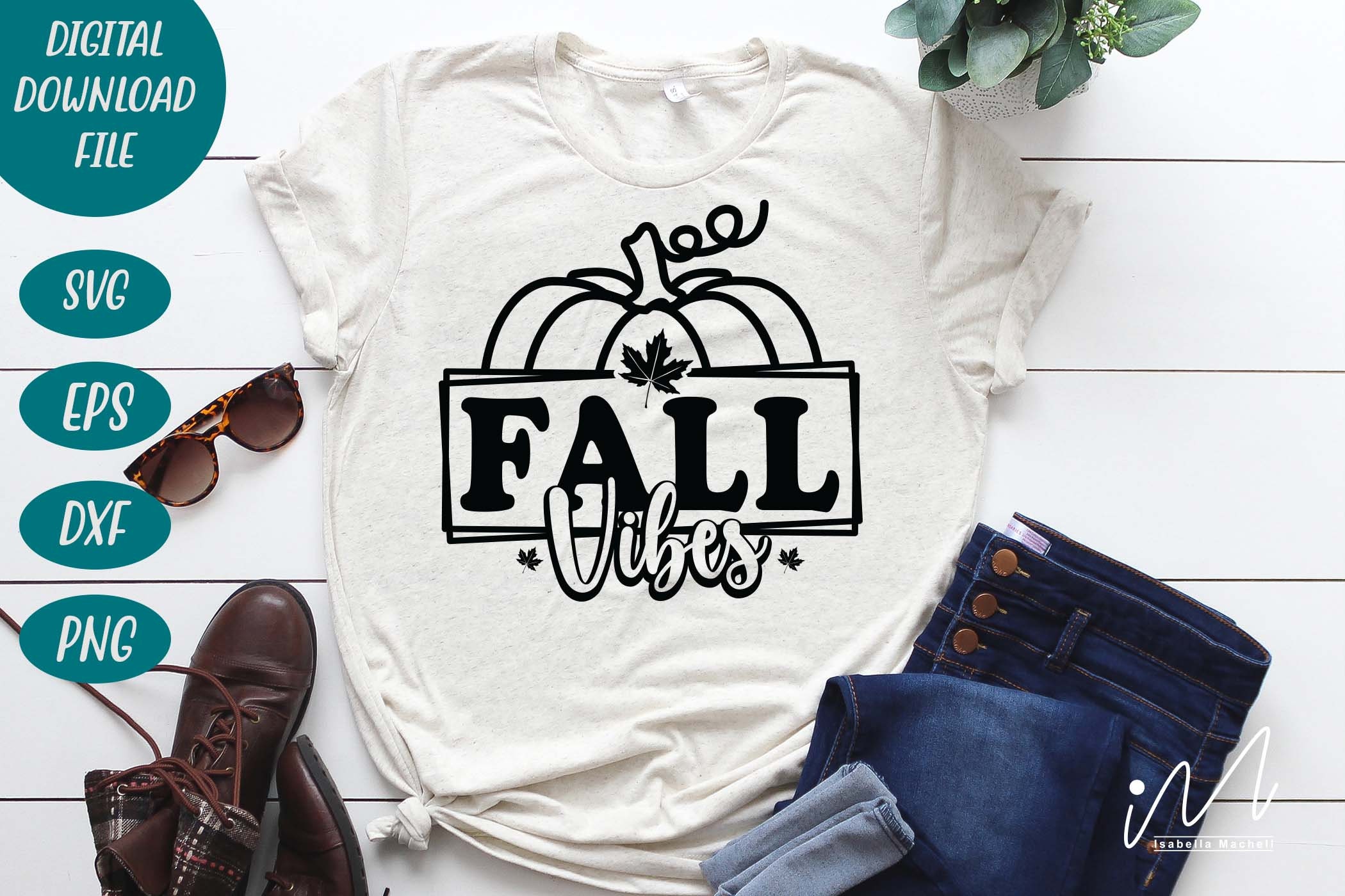 Fall Vibes Svg Fall T Shirt Svg Pumpkin Svg Happy Fall Day - Etsy