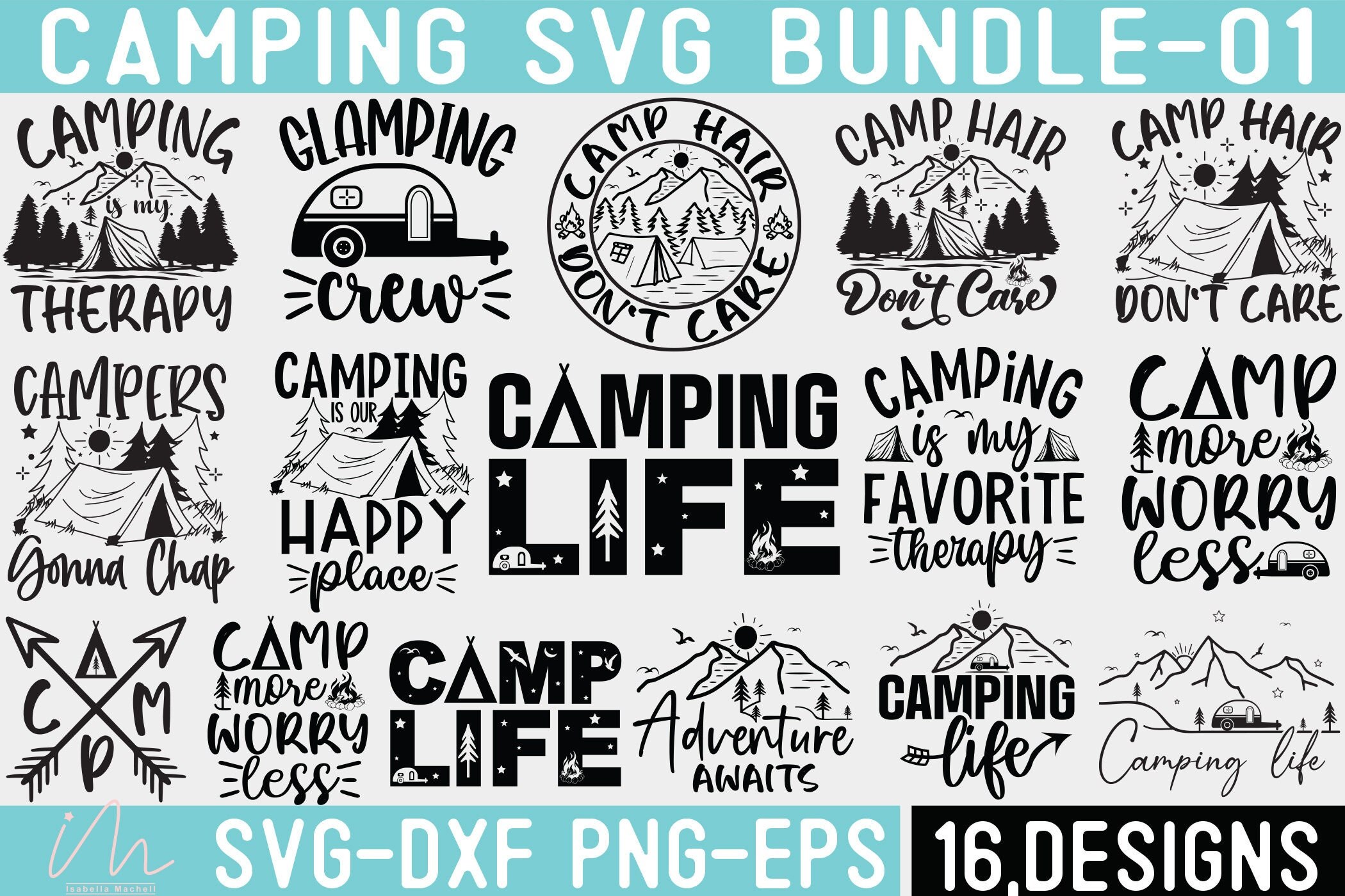 Camping Svg Bundle Camping T Shirt Bundle Family Trip Svg - Etsy