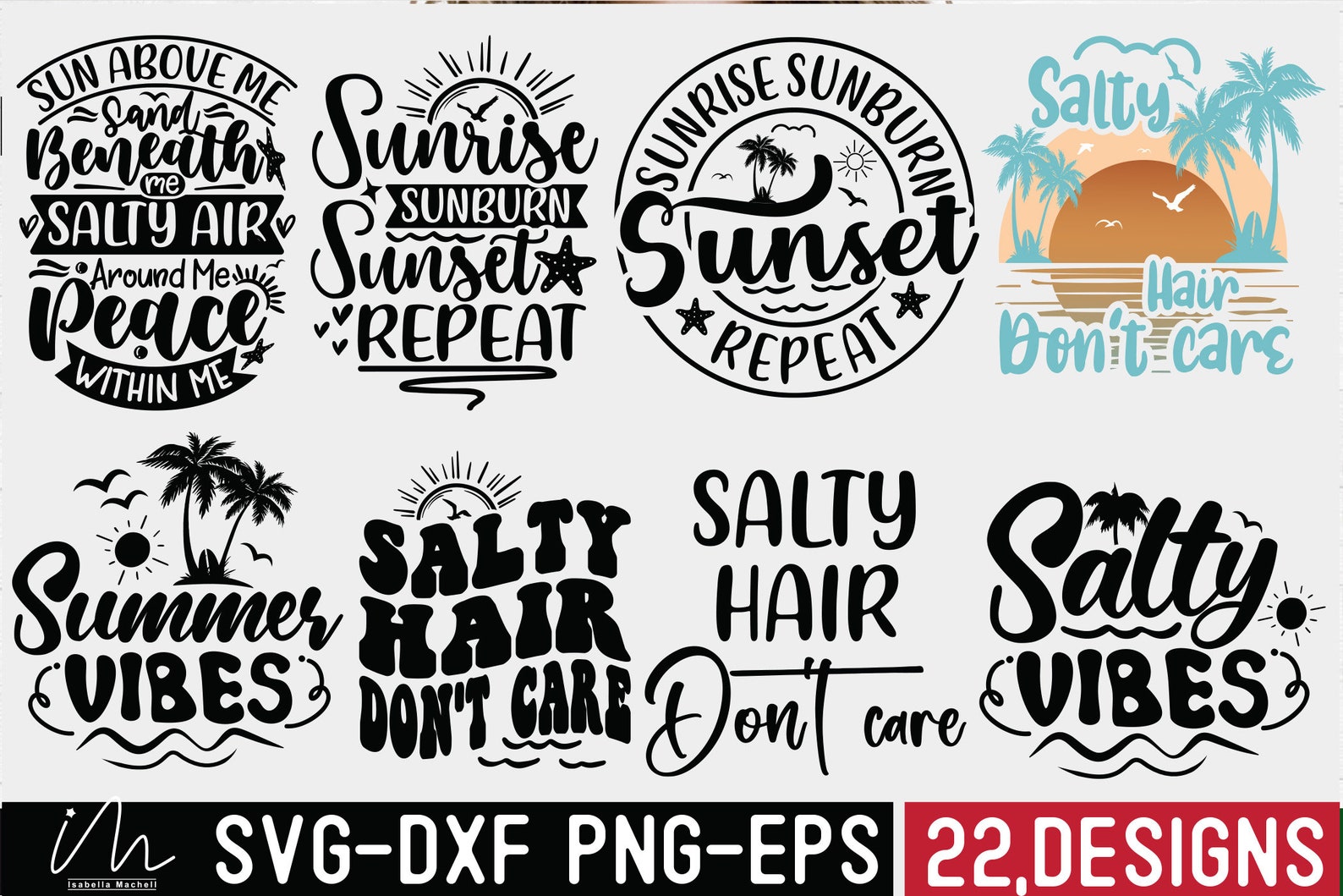 Hello Summer Svg Bundle,funny Summer Svg Bundle, Summer T Shirt Svg ...