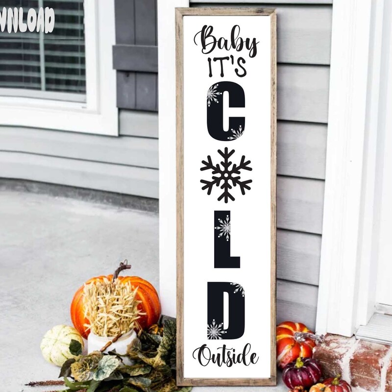 Winter Porch Signs - Etsy