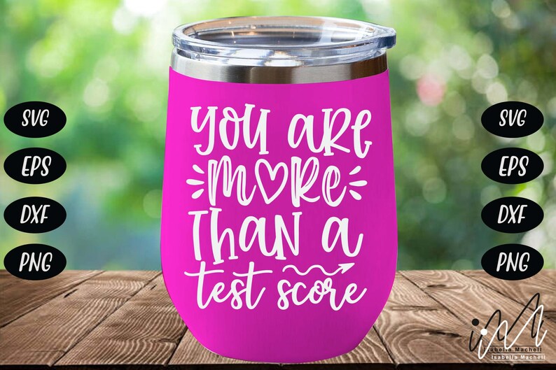 You Are More Than a Test Score Svg Test Day Teacher Svg - Etsy