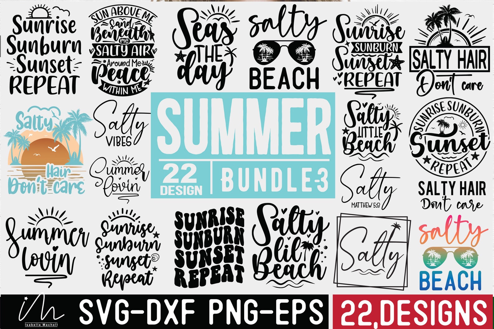 Hello Summer Svg Bundle,funny Summer Svg Bundle, Summer T Shirt Svg ...