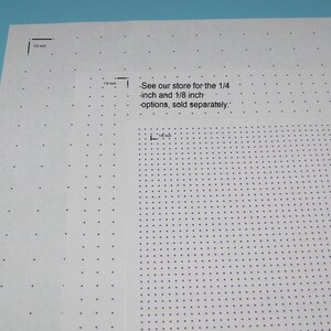1/2 Inch Dot Grid Printable Color Dot Grid Pages Download - Etsy