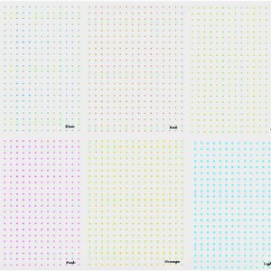 1/2 Inch Dot Grid Printable Color Dot Grid Pages Download - Etsy
