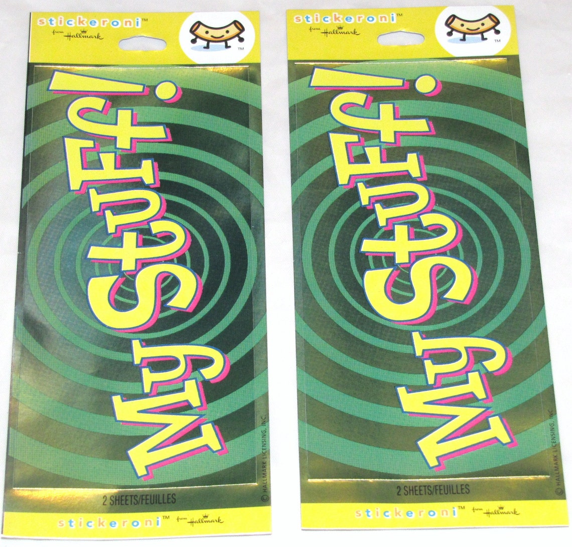 Stickeroni My Stuff Stickers, My Stuff Label Stickers, 2 SHEETS/PK ...
