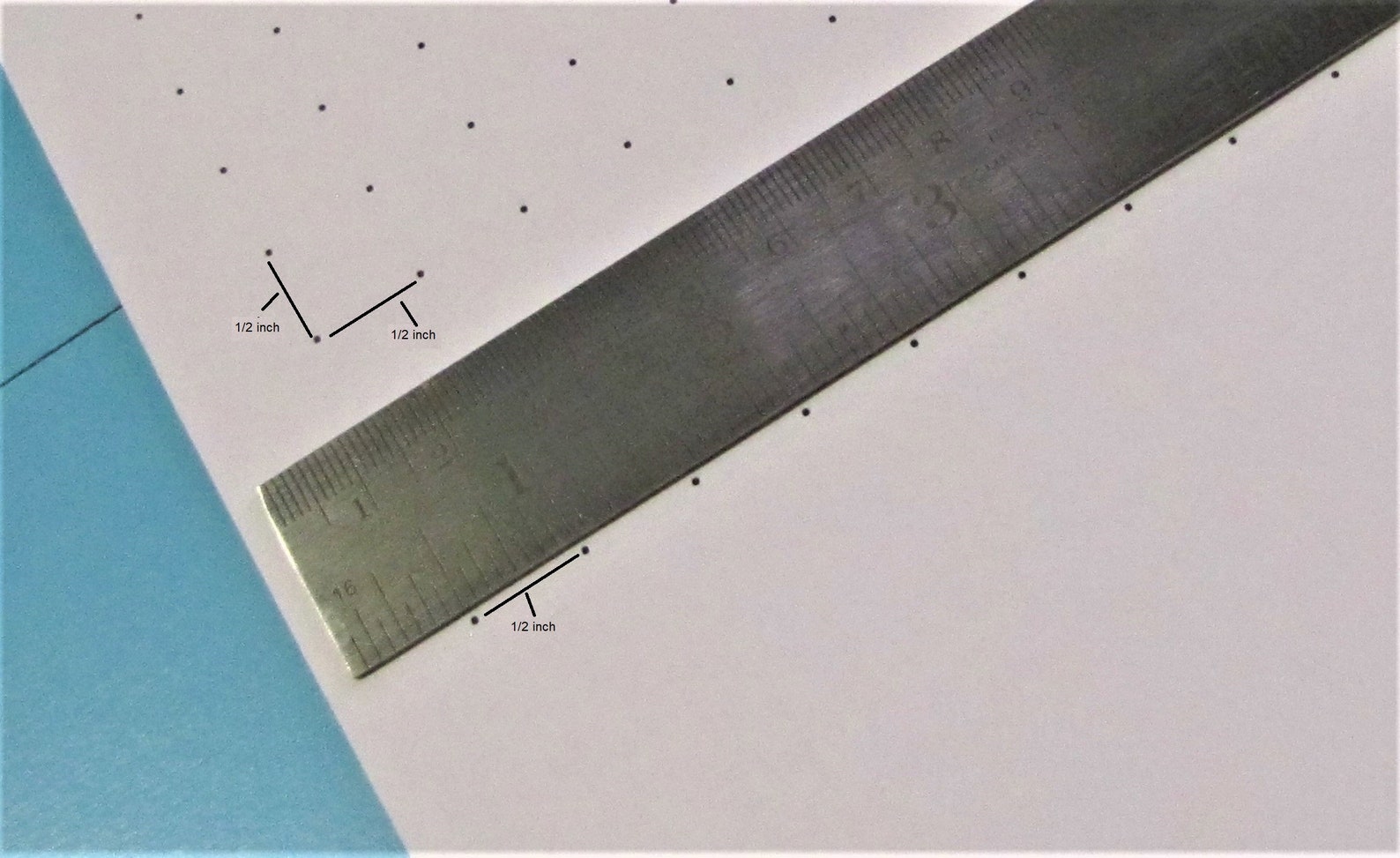 1/2 Inch Dot Grid Printable Color Dot Grid Pages Download - Etsy