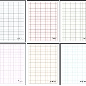 1/2 Inch Graph Paper Printable, Color Graph Pages, Download PDF Files ...
