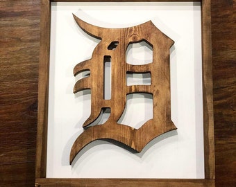 Old English D - Etsy
