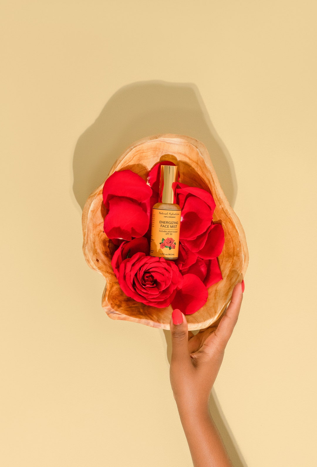 Energizing Face Mist W/ Rose Water (SPF 50) | Natural Hydration ...