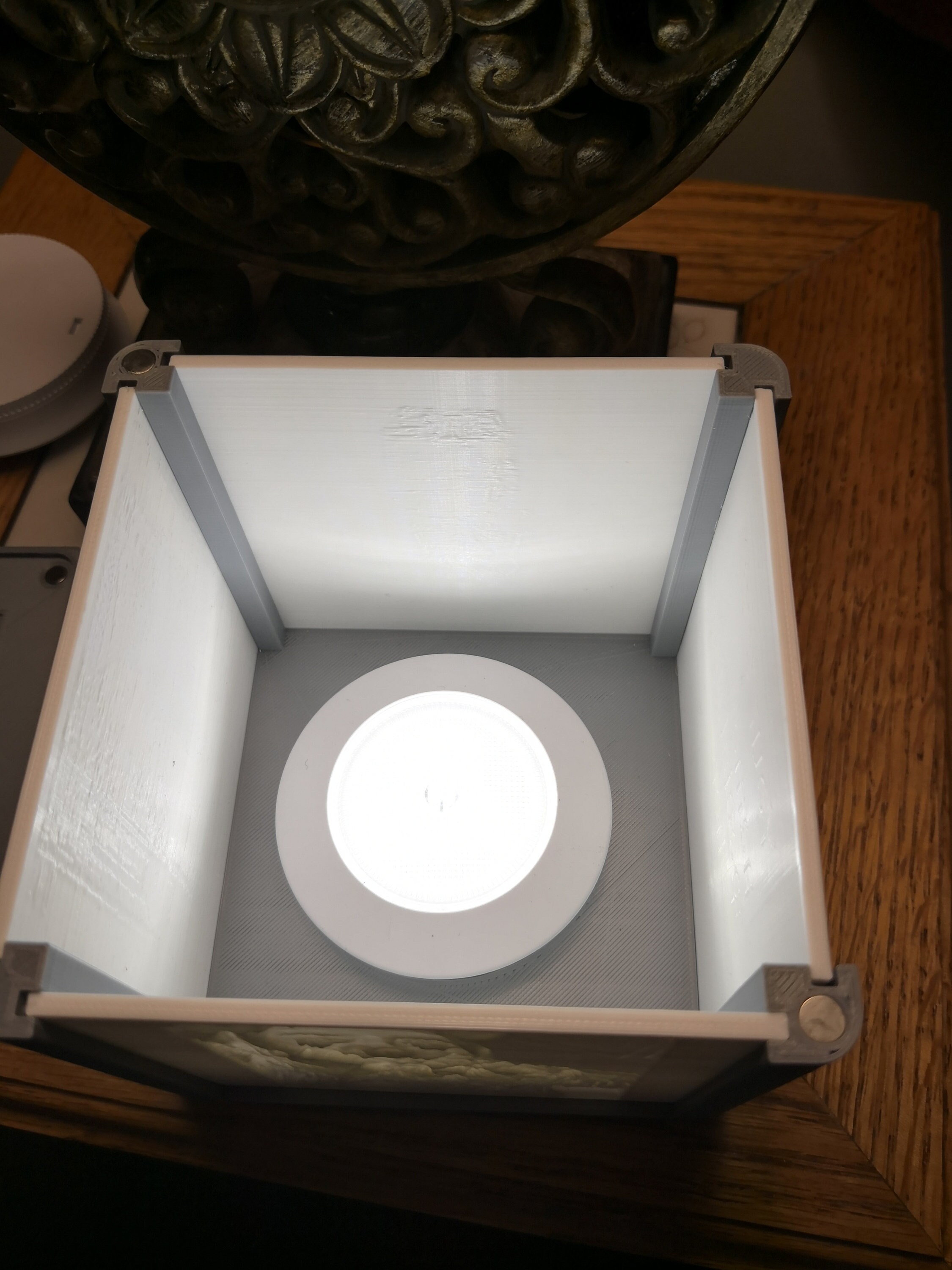 Custom Photo Lithophane Lamp Box - Etsy