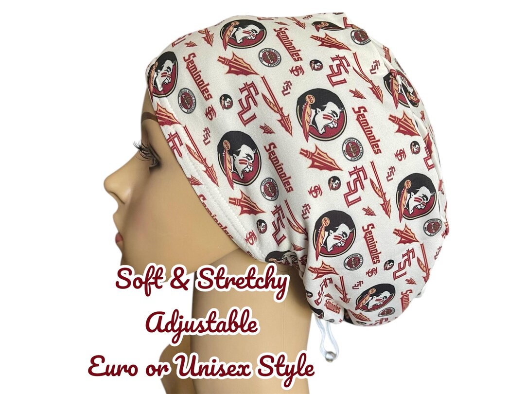 FSU Seminoles Scrub Cap: Soft Stretchy Nurse Surgical Hat - Etsy