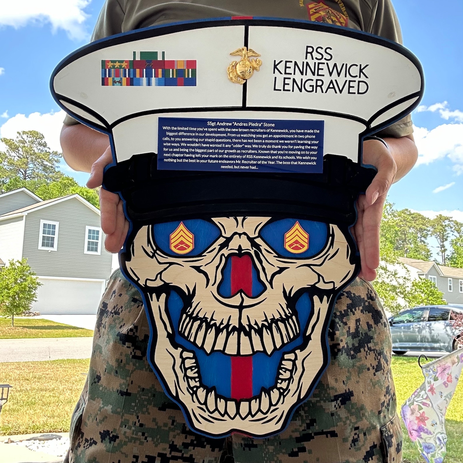 Personalized USMC, Marine Corps, Marine Corps Plaque, Marine, Going ...