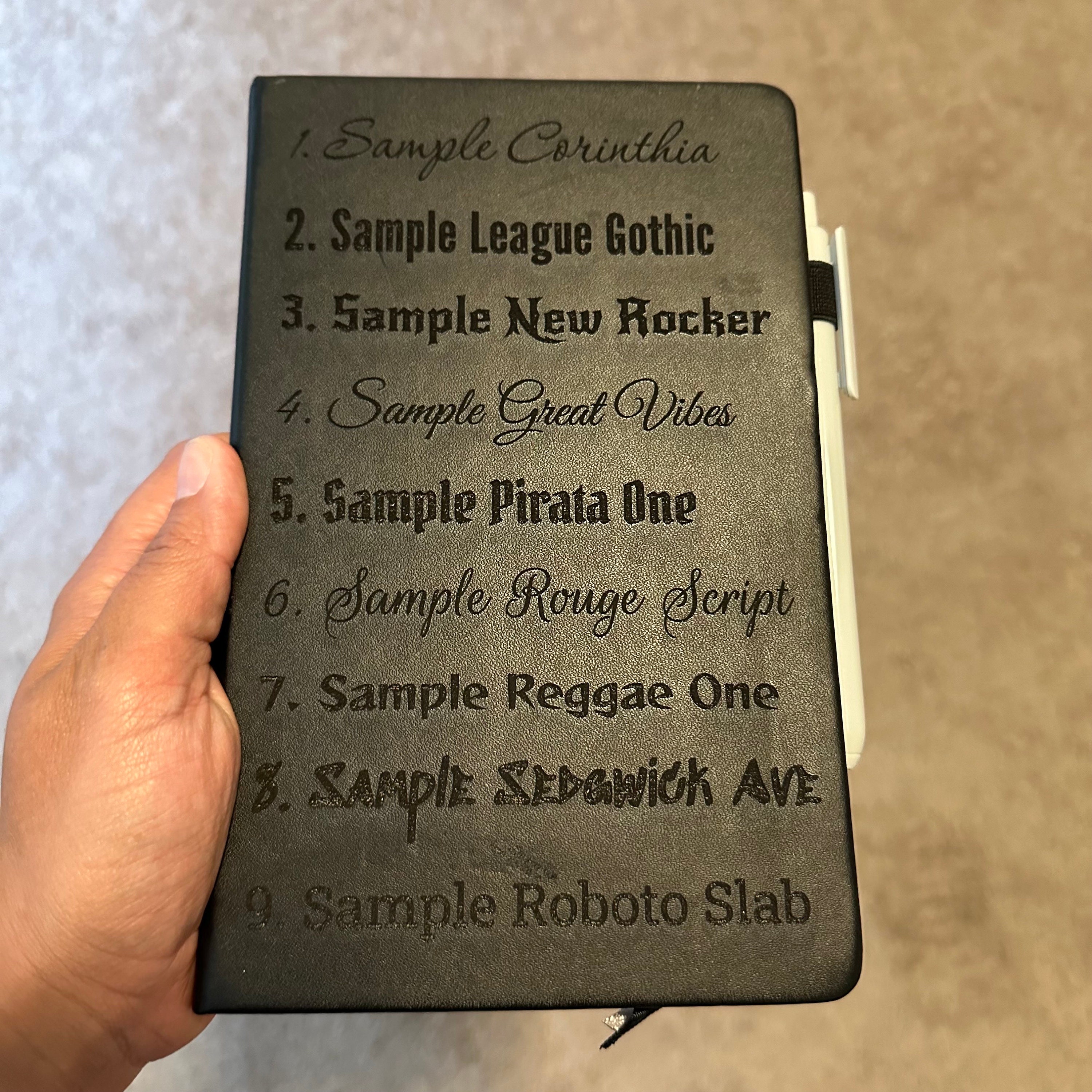 Custom/personalized Military Drill Instructor/company Notebook ...