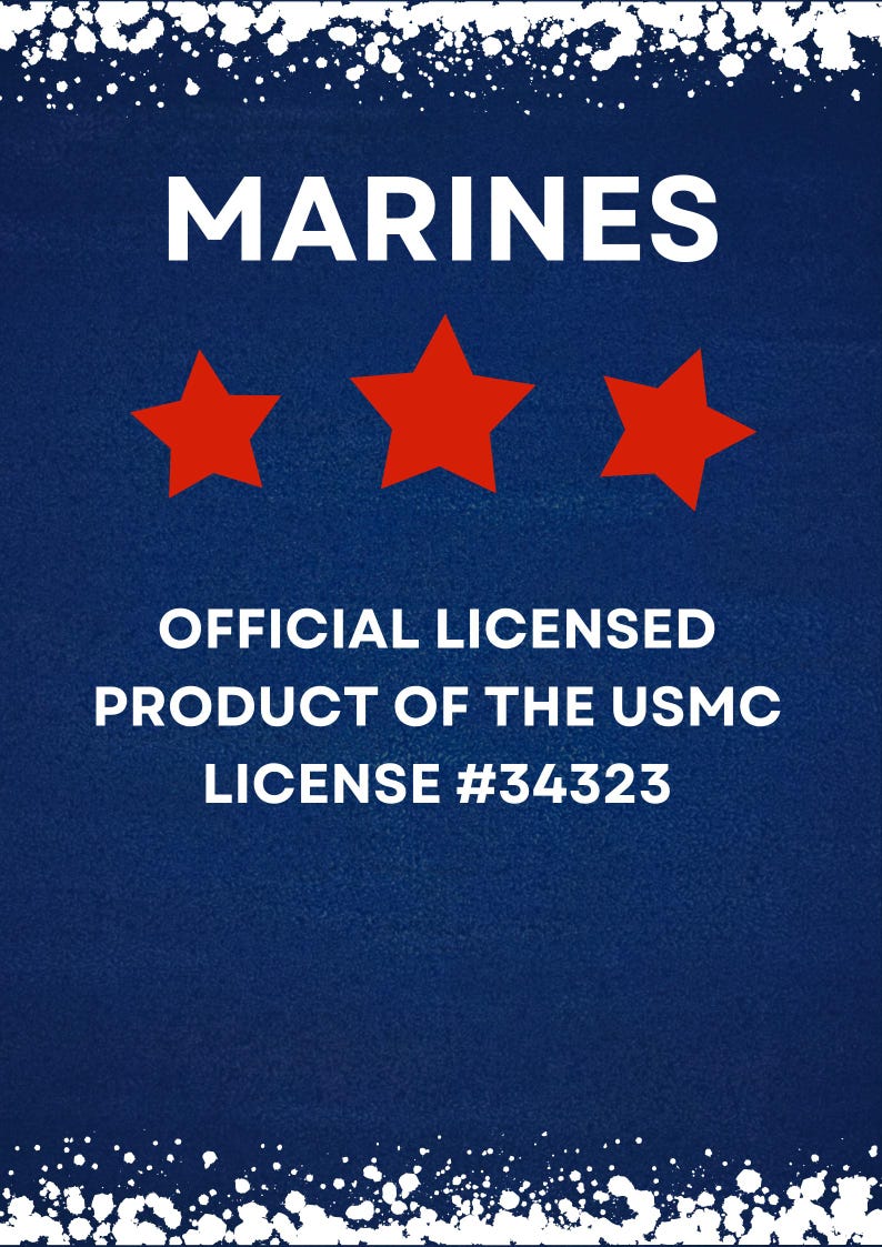 Custom USMC, Marine Corps, Military Plaque, Military USMC Chevron ...