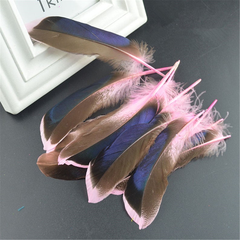 High Quality 10-15CM/4-6 Inch Wild Duck Feathers for Crafts | Etsy