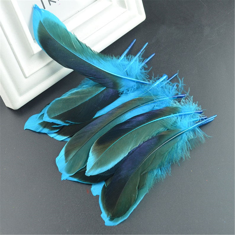 High Quality 10-15CM/4-6 Inch Wild Duck Feathers for Crafts | Etsy