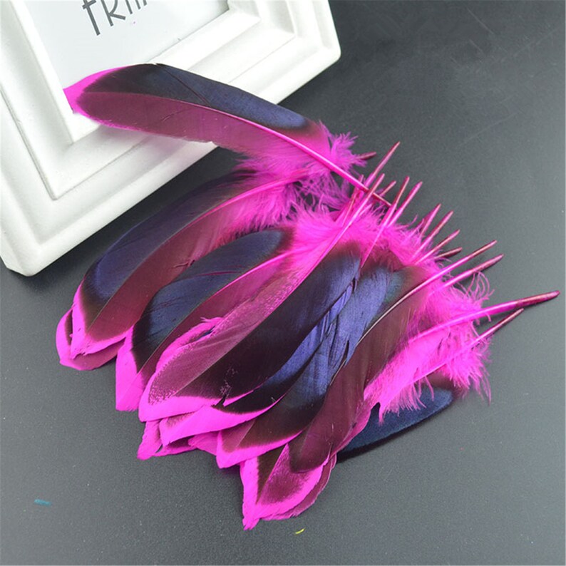 High Quality 10-15CM/4-6 Inch Wild Duck Feathers for Crafts | Etsy