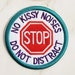 No Kissy Noises Patch - Etsy