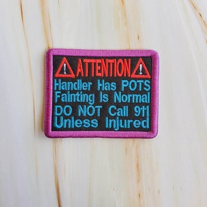 Attention Handler Has POTS Fainting is Normal Patch - Etsy