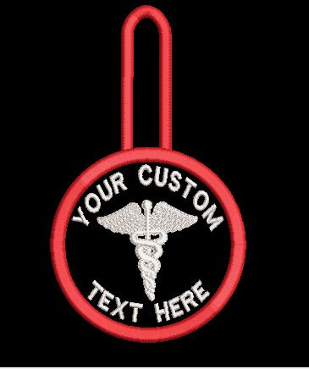 Custom Medical Emblem Patch Tab - Etsy