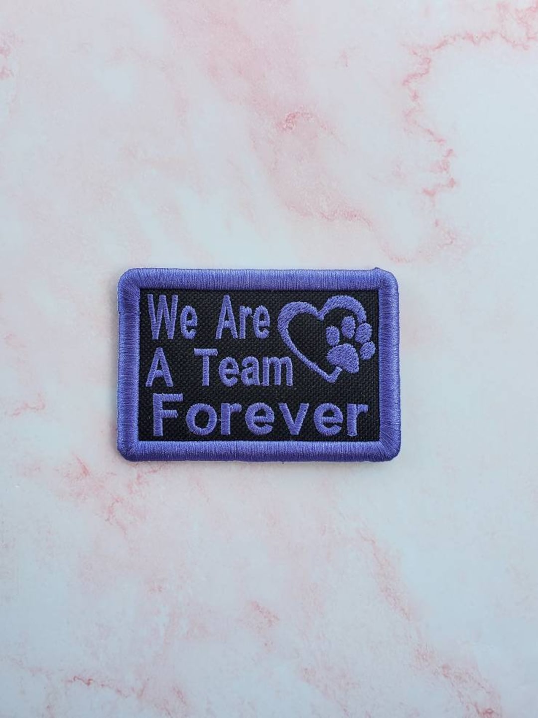 We Are A Team Forever Patch - Etsy