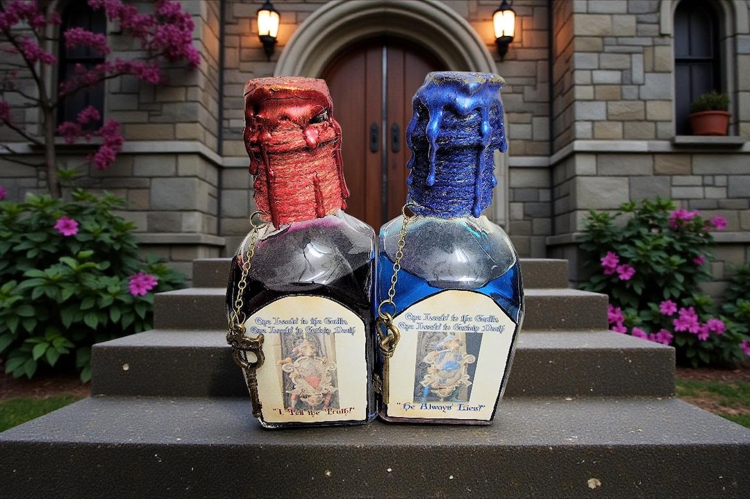 Labyrinth Movie Inspired Twin Gate Keeper Potions Color Changing ...