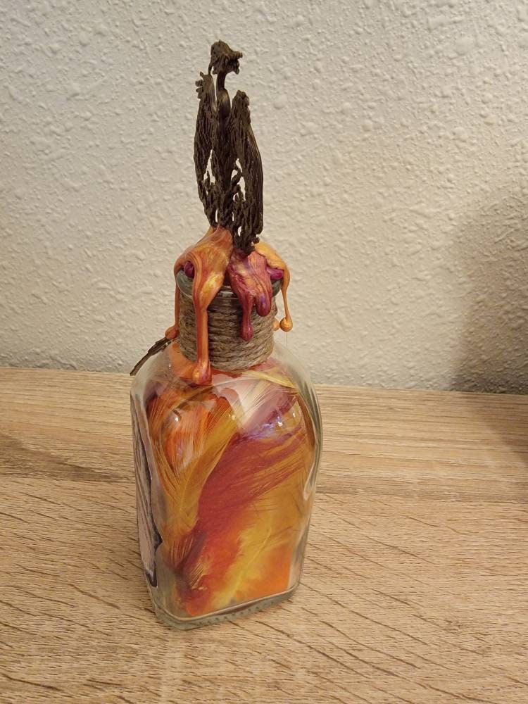 Phoenix Feathers Potion Ingredient Bottle Apothecary Collectibles for ...