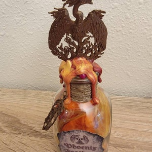 Phoenix Feathers Potion Ingredient Bottle Apothecary Collectibles for ...
