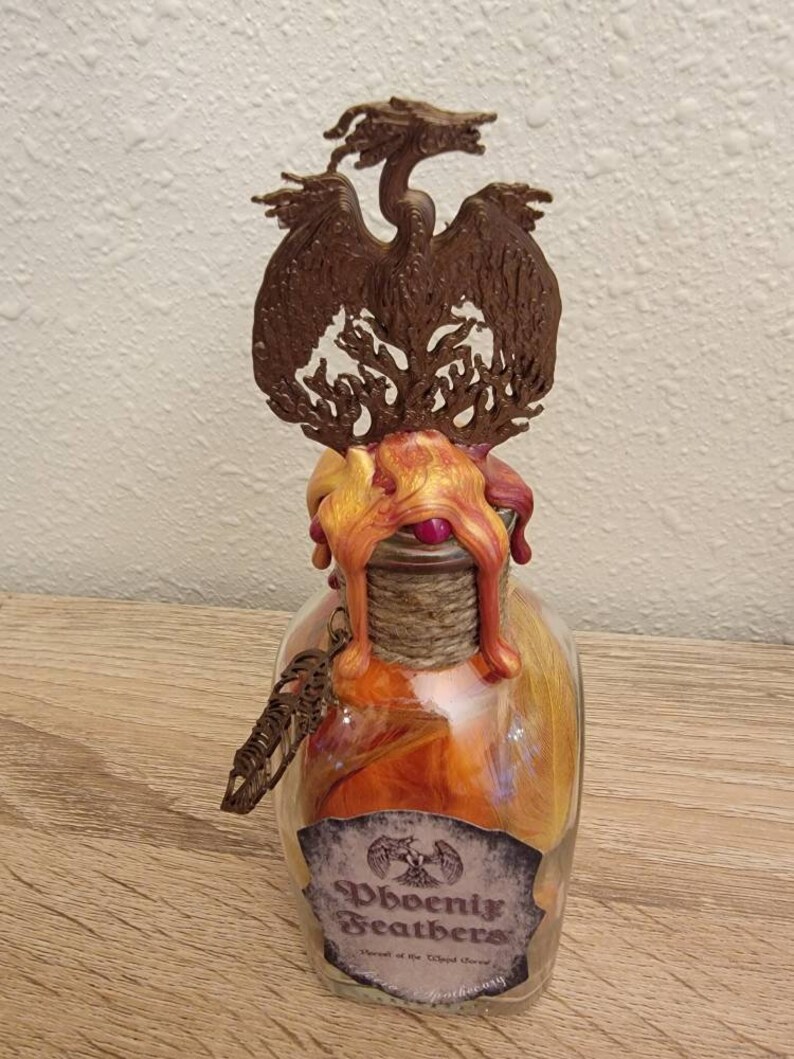 Phoenix Feathers Potion Ingredient Bottle Apothecary Collectibles for ...