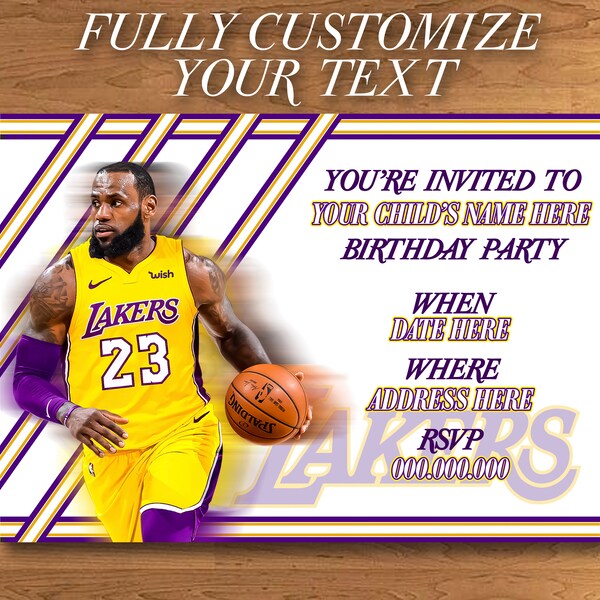 Lakers Party - Etsy