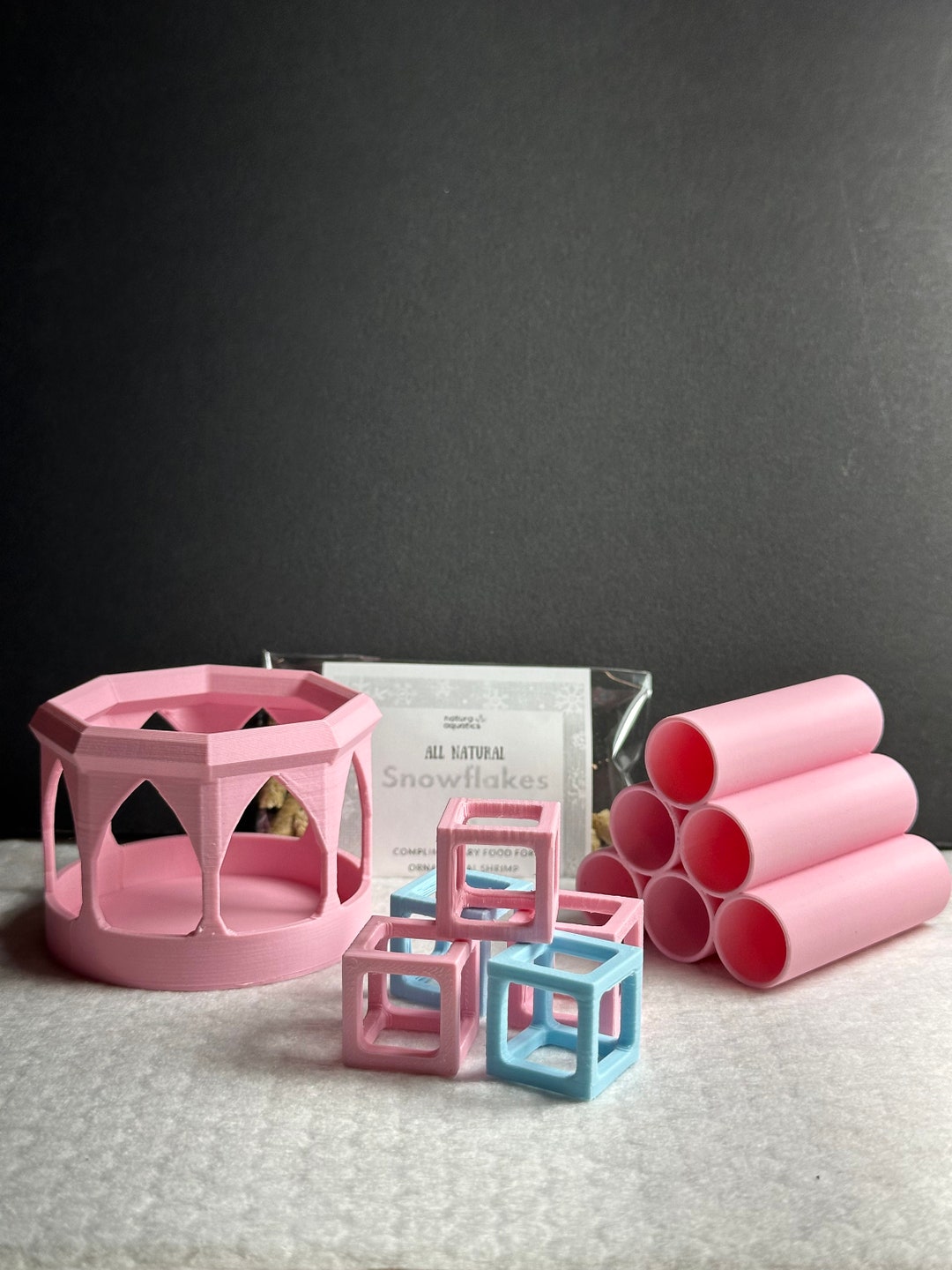 3D Shrimp Kit FREE Food - Etsy