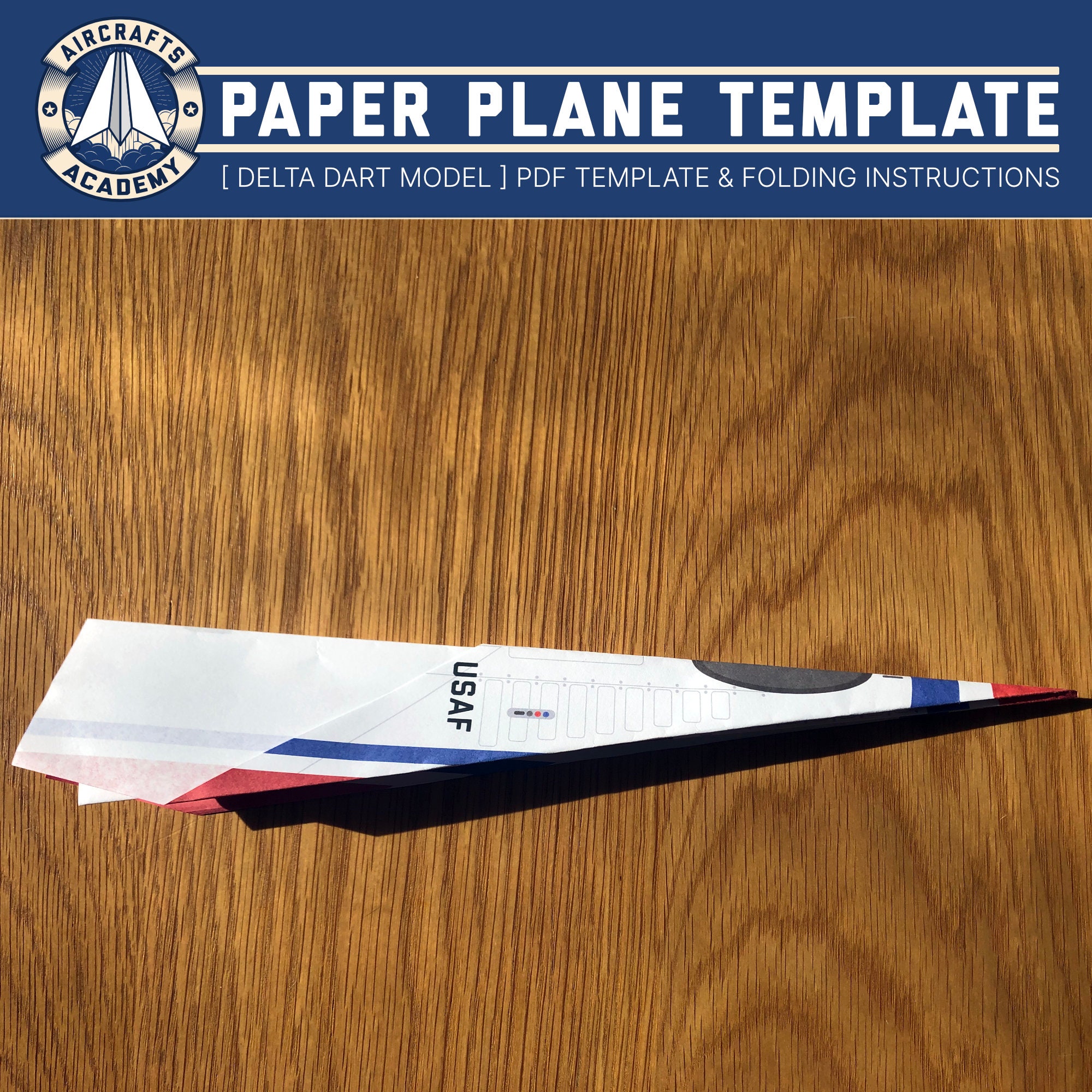 A4 Paper Airplane - Paper Plane Template - Fun Printable Aircraft ...