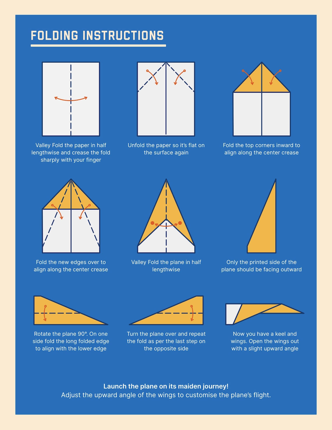 A4 Paper Airplane - Paper Plane Template - Fun Printable Aircraft ...