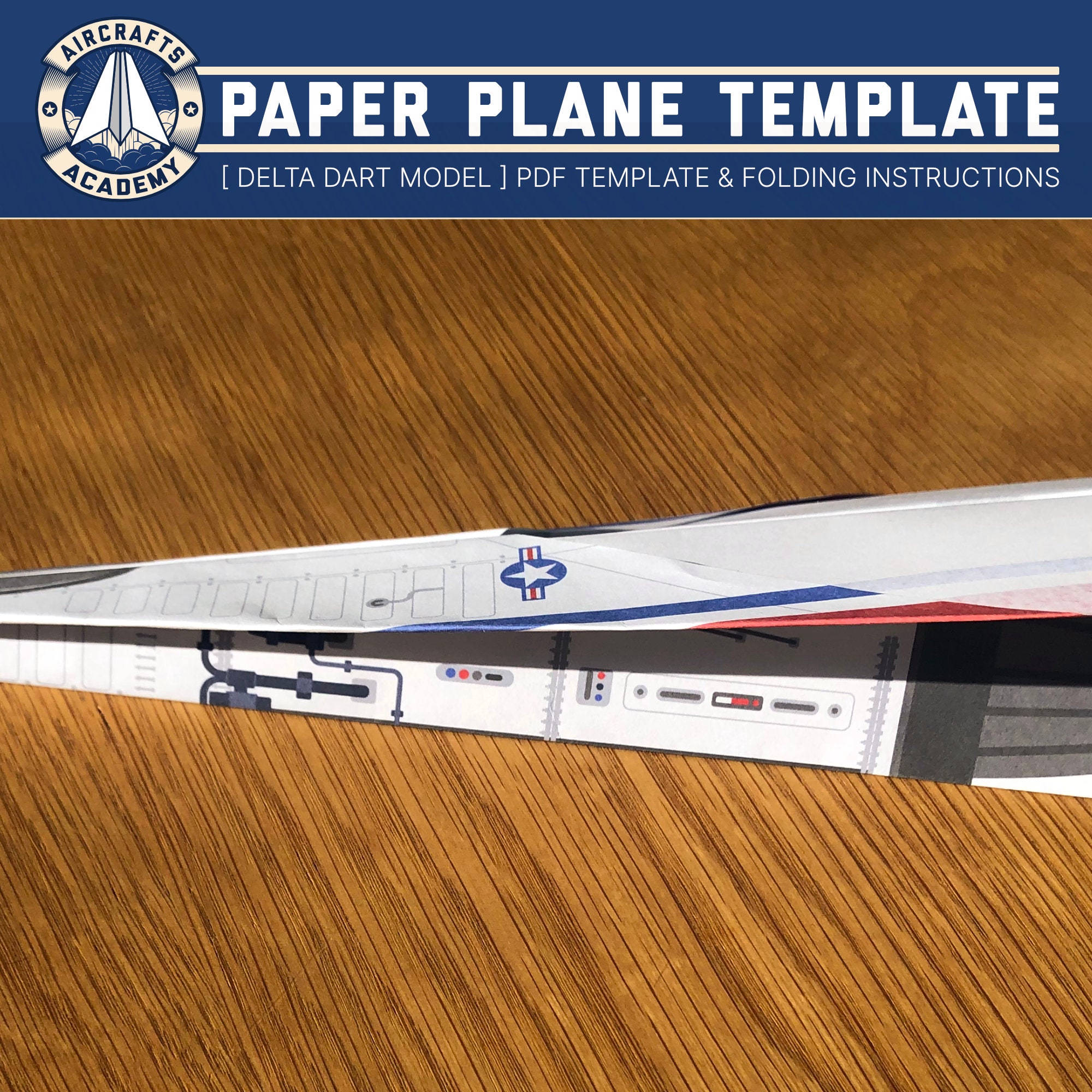 Paper Airplane - Paper Plane Template - Fun Printable Aircraft Design ...
