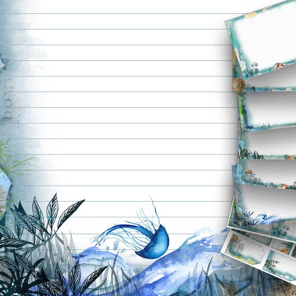 Beach Writing - Etsy