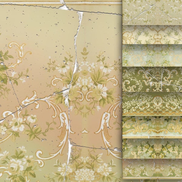 Junk Wallpaper - Etsy