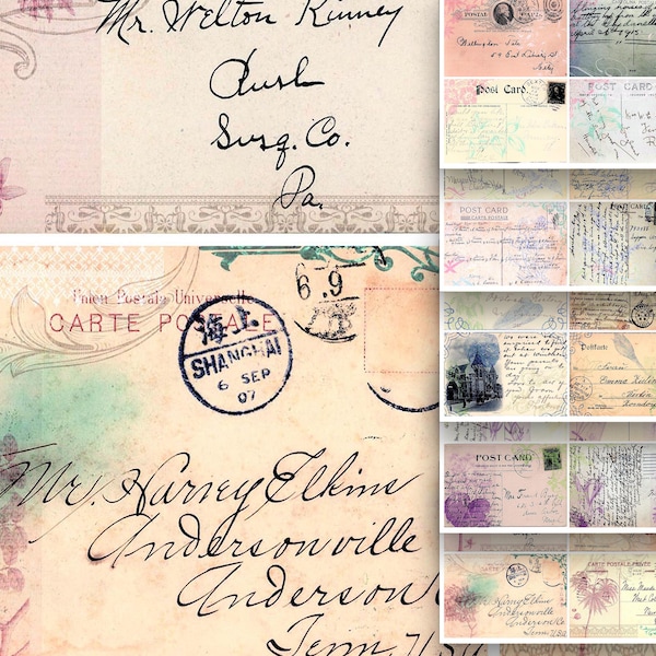 Old Postcards - Etsy