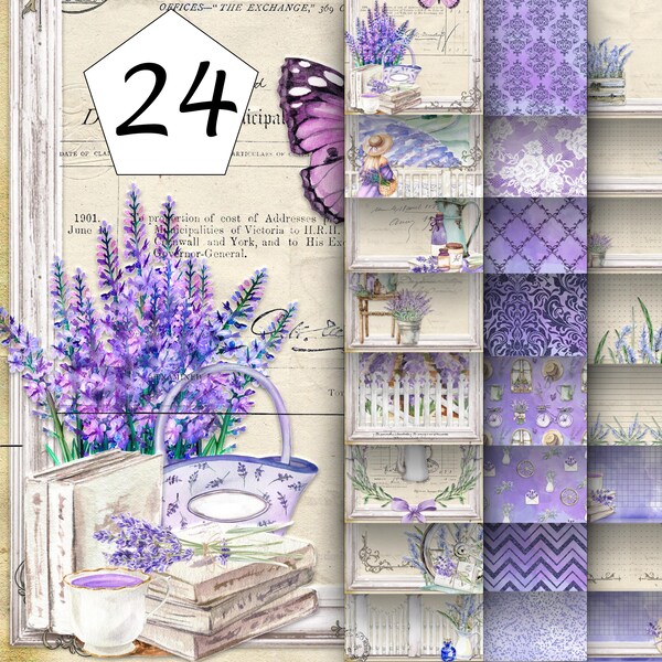 A4 Digital Paper - Etsy