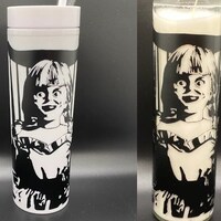 Conjuring Nun Valak SVG File for Pillar Candles or Tumblers (digital ...