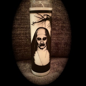 Conjuring Nun Valak SVG File Digital Download for Pillar Candles or ...