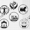 Fallout Factions SVG Vinyl Stencil and Decal File Digital Downloads (2 ...