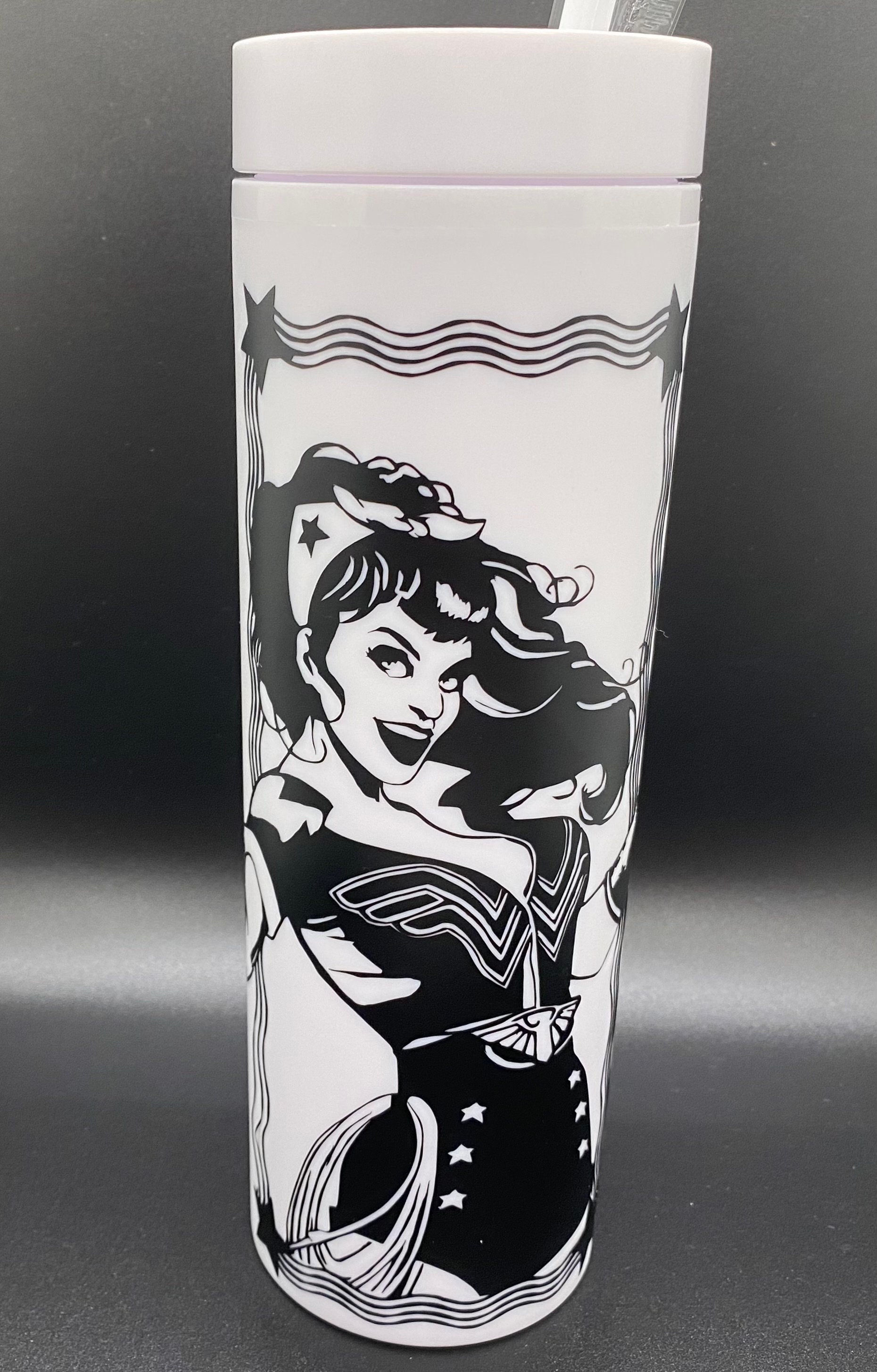 DC Bombshells Wonder Woman SVG File Digital Download for Pillar Candles ...