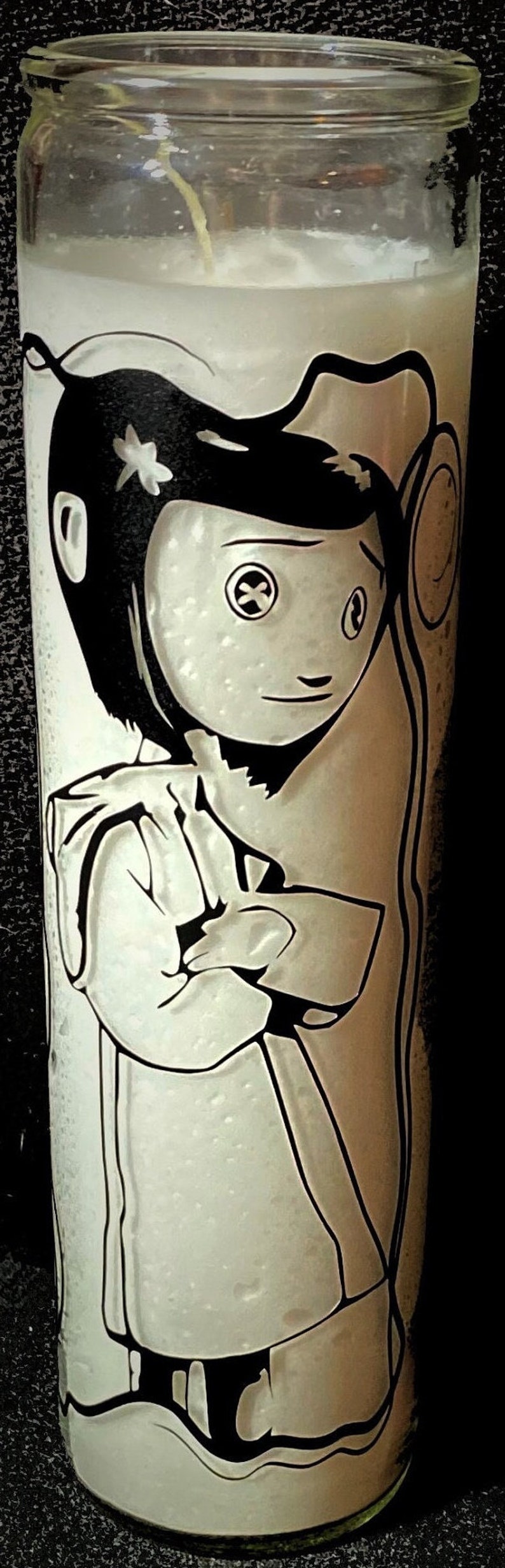 Coraline SVG File for Pillar Candles or Tumblers (digital Download Only ...