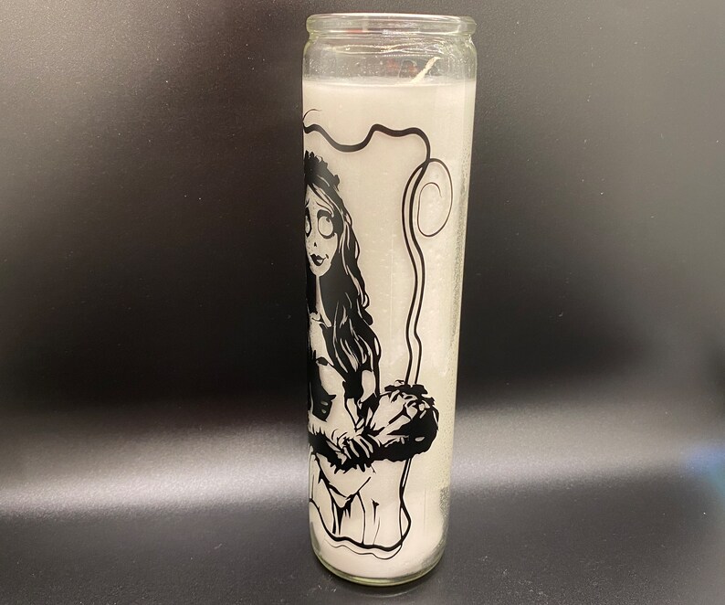 Corpse Bride Emily SVG File Digital Download for Pillar Candles or ...