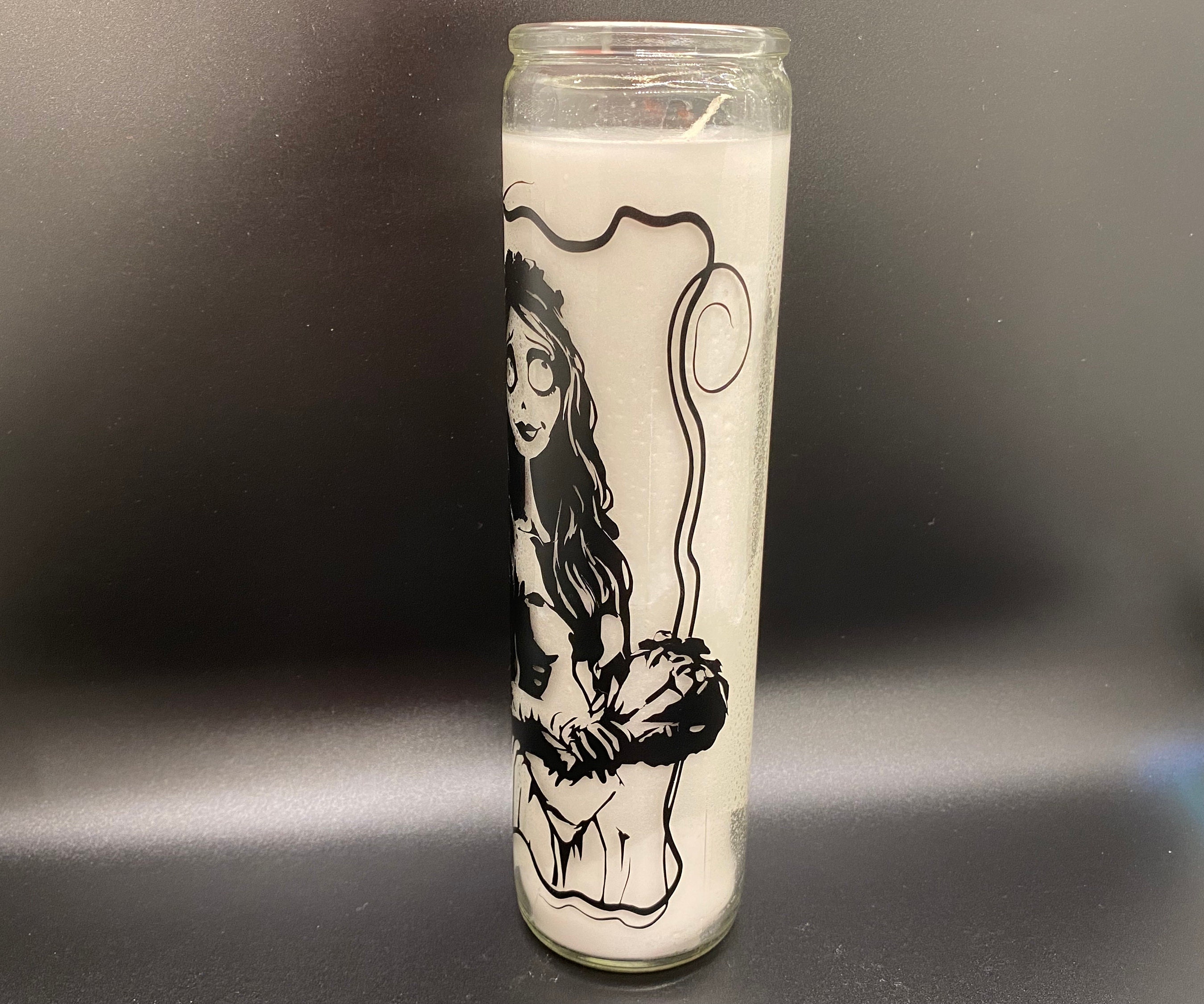 Corpse Bride Emily SVG File Digital Download for Pillar Candles or ...