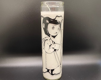 Conjuring Nun Valak SVG File for Pillar Candles or Tumblers (digital ...