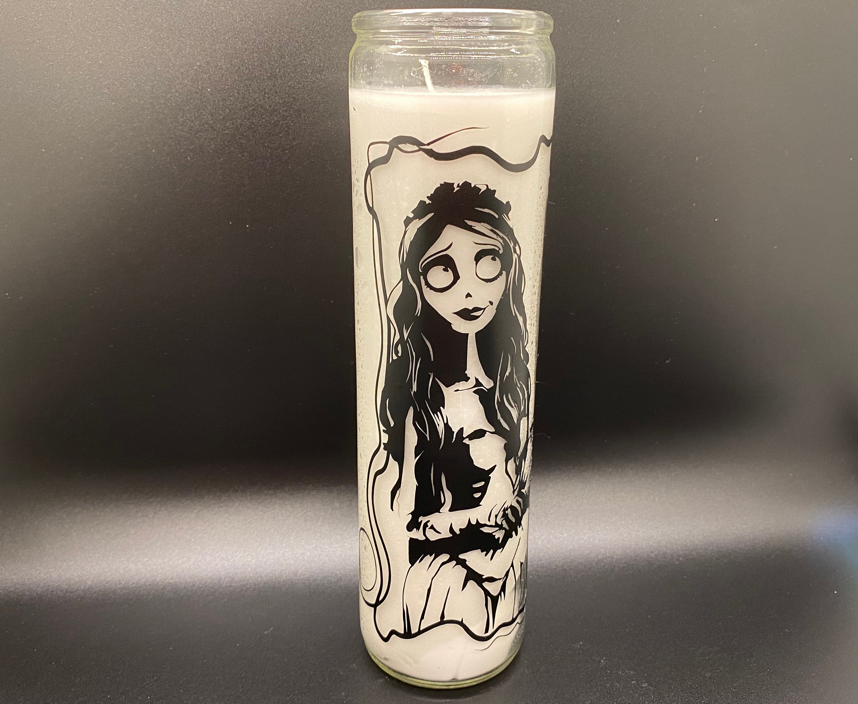 Corpse Bride Emily SVG File Digital Download for Pillar Candles or ...