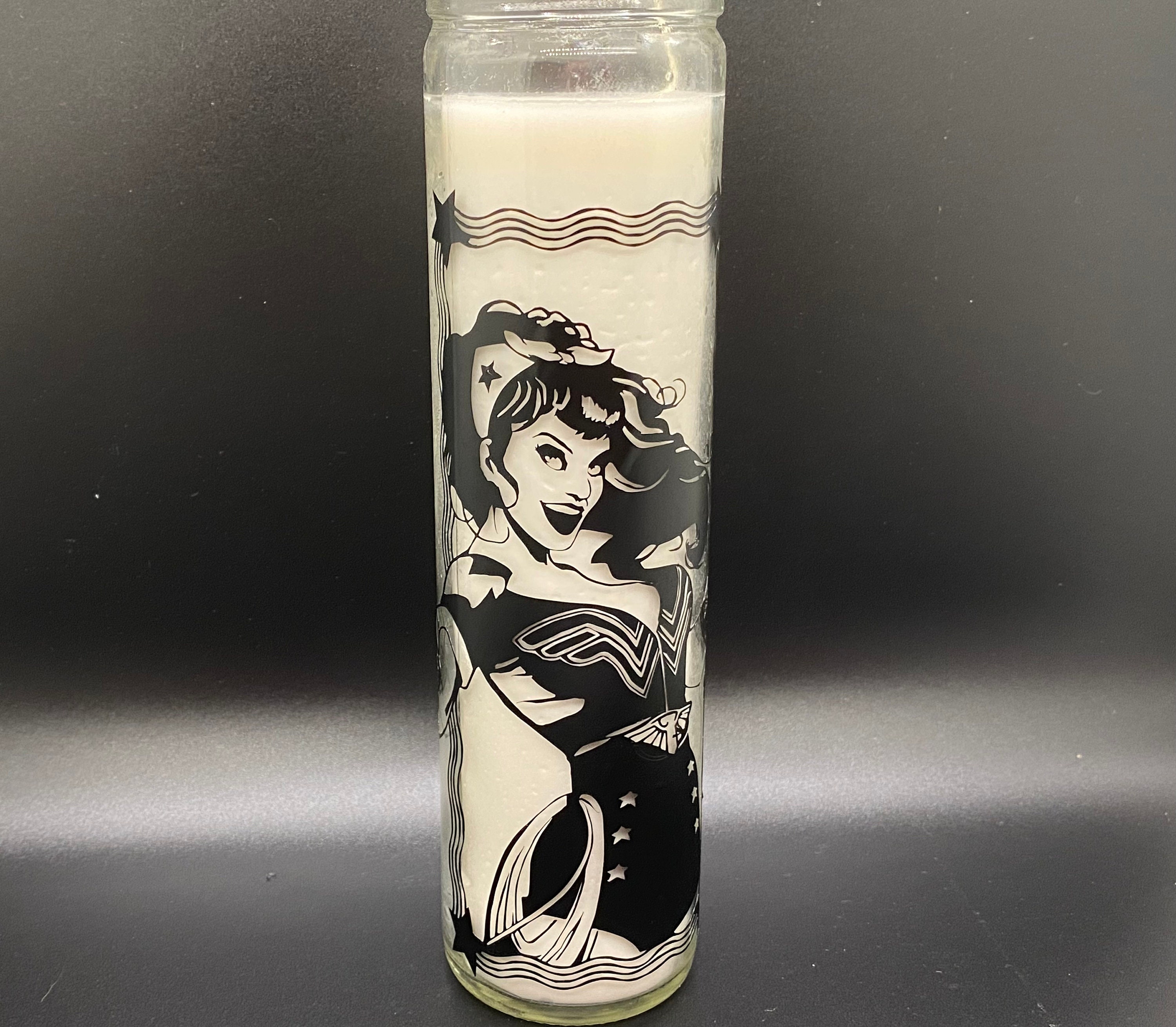 DC Bombshells Wonder Woman SVG File Digital Download for Pillar Candles ...